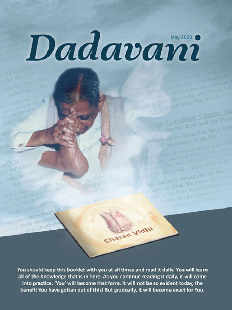 Charan Vidhi: Daily Spiritual Practice | PDF | Ātman (Hinduism) | Thought