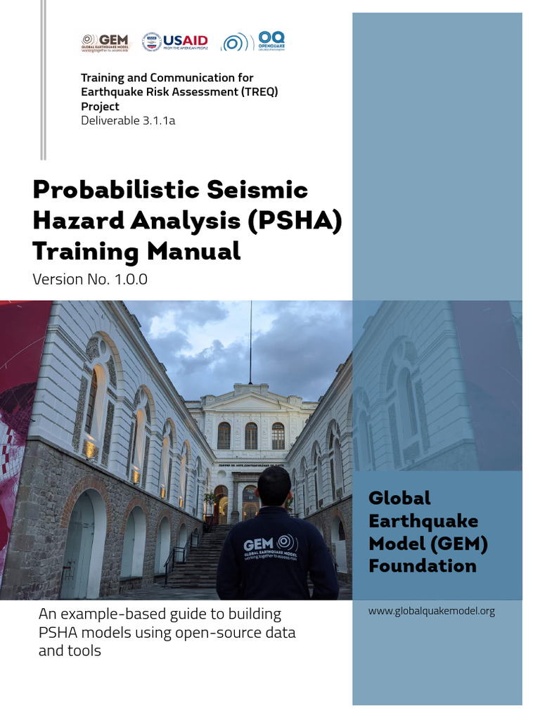 Probabilistic Seismic Hazard Analysis (PSHA) Training Manual | PDF | Earthquakes | Seismology