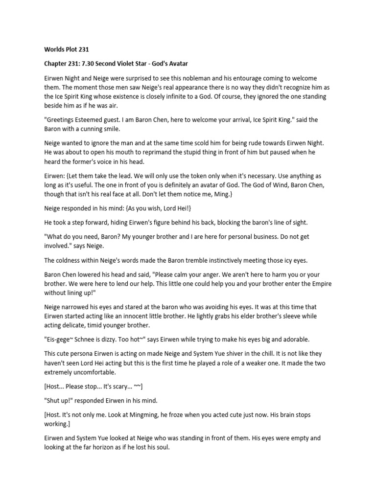 Worlds Plot 231-240 | PDF | Odor