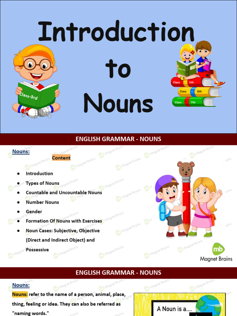 04_English Grammar - Noun | PDF | English Grammar | Grammatical Gender