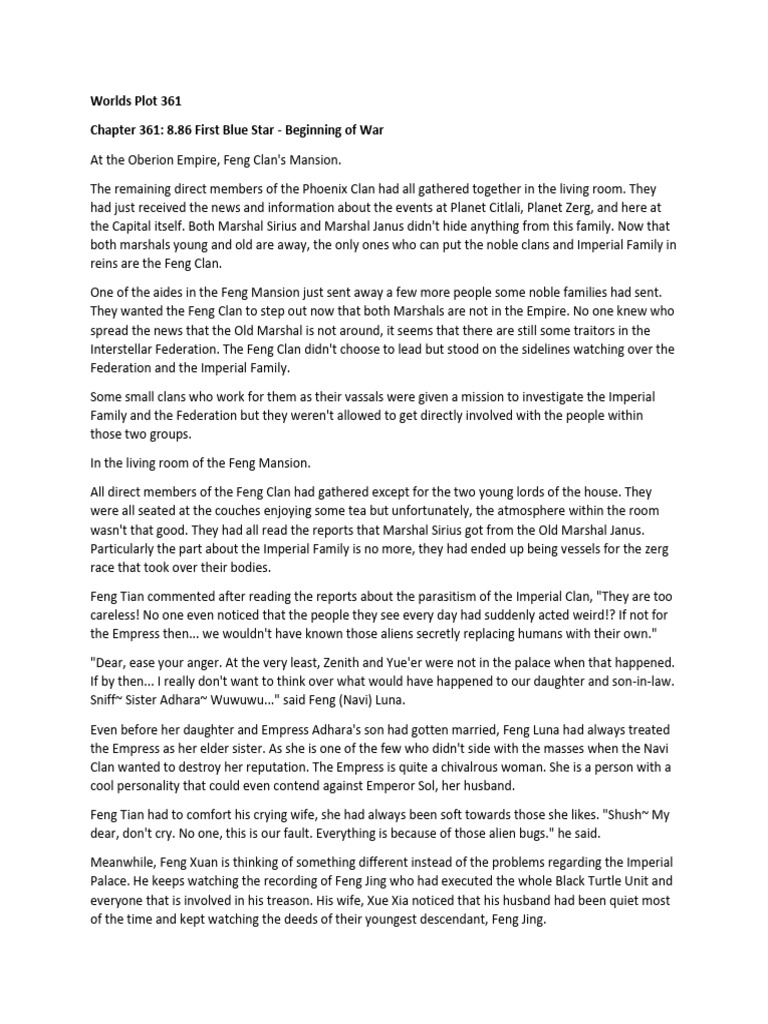 Worlds Plot 361-370 | PDF | Butterfly