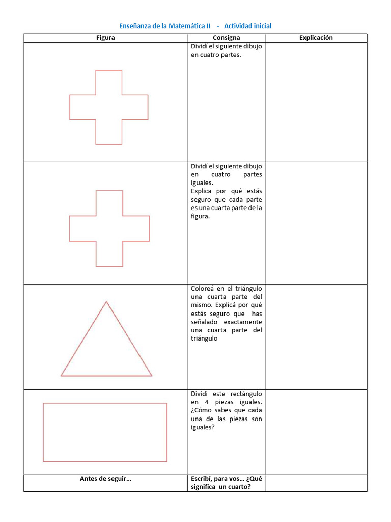 Actividad Inicial 2C 2020 | PDF | Color | Matemáticas
