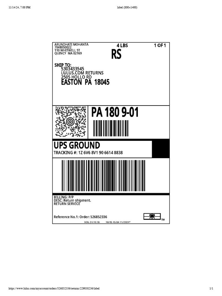 Lulus Label | PDF