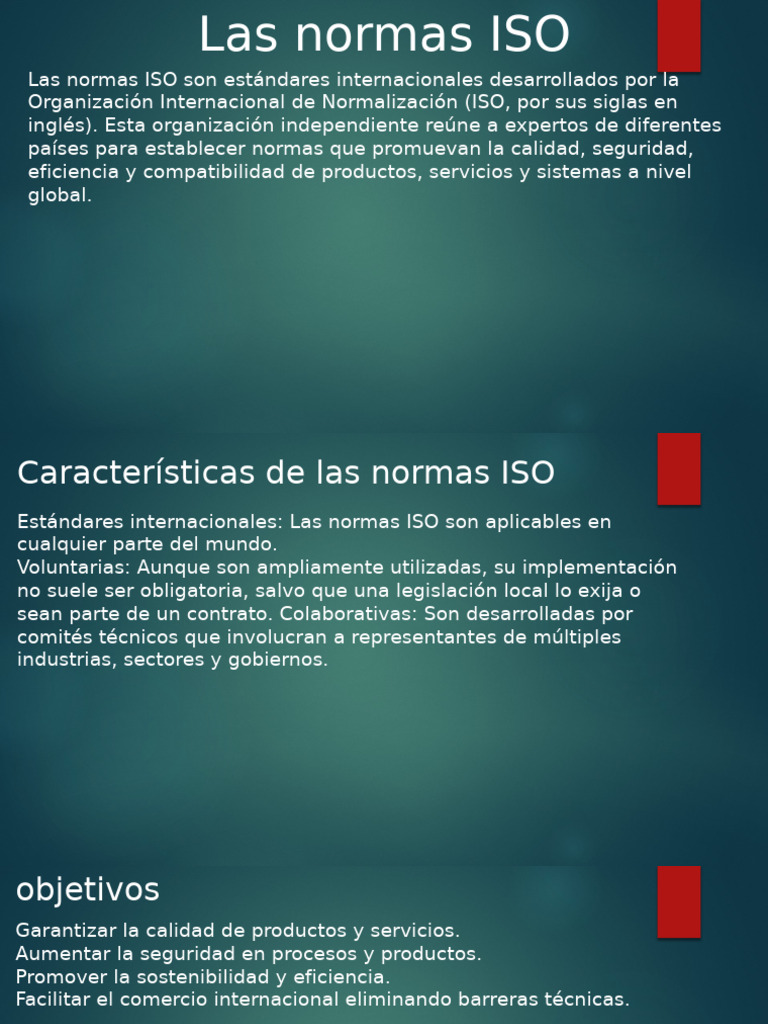 Normas ISO 505 | PDF | Organización internacional para la ...