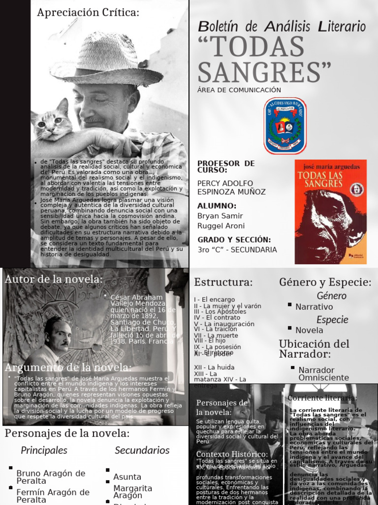 Boletín Literario Todas Las Sangres 20241127 091157 0000 | PDF