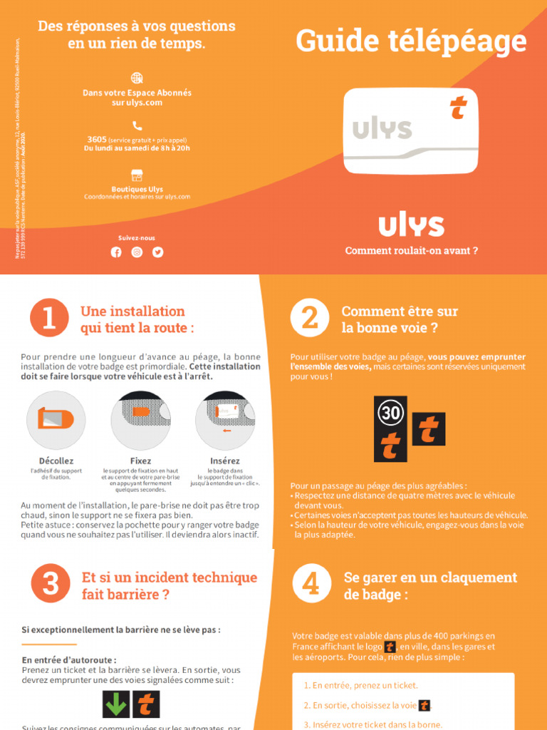Guide Telepeage | PDF