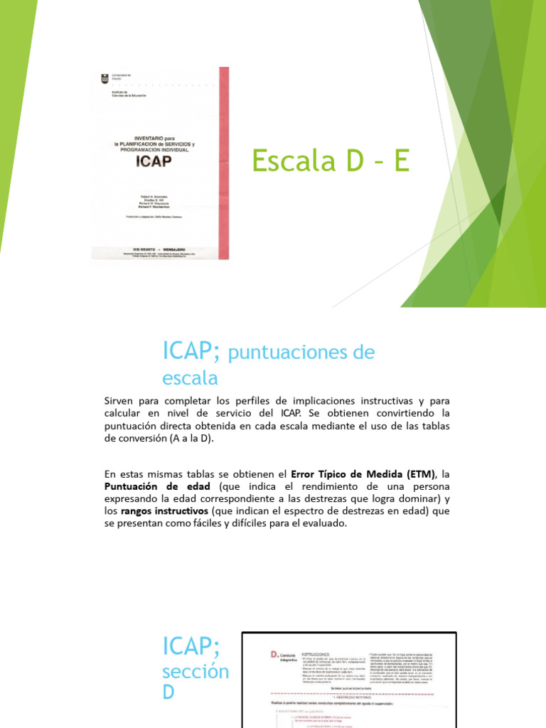 Evaluación ICAP en Chile | PDF