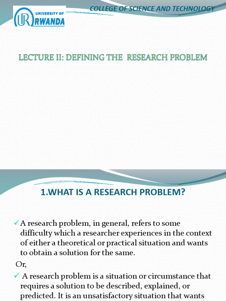 Lecture Ii Reserch Methodology (20189) | PDF | Data | Cognition