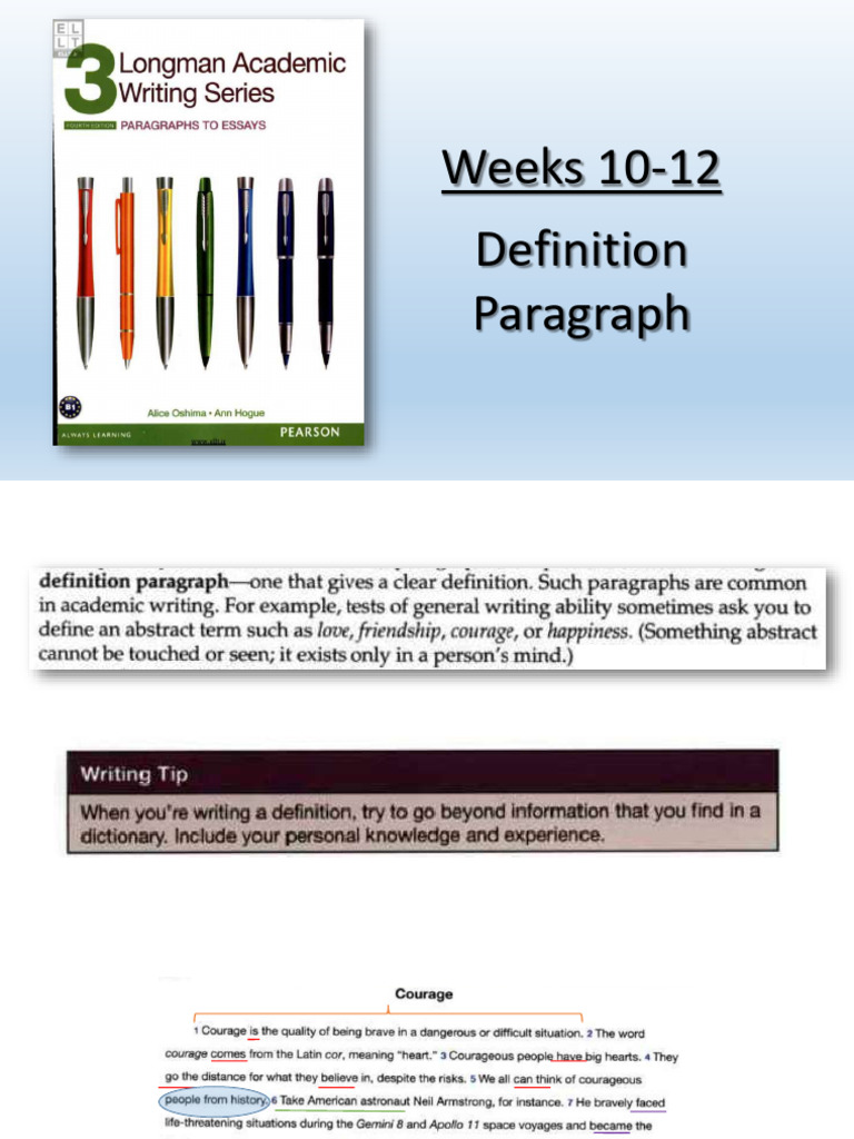 WR2 Slides (Definition Paragraph) | PDF | Beauty | Wi Fi