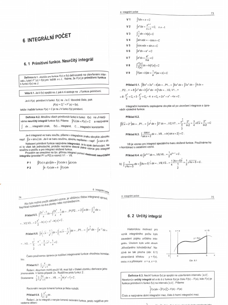 Integraly Priklady | PDF
