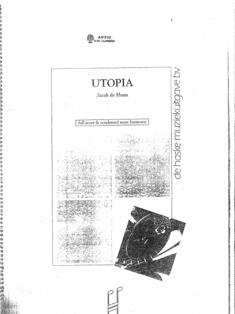 Utopia (Jacob de Haan) - Concert Band | PDF