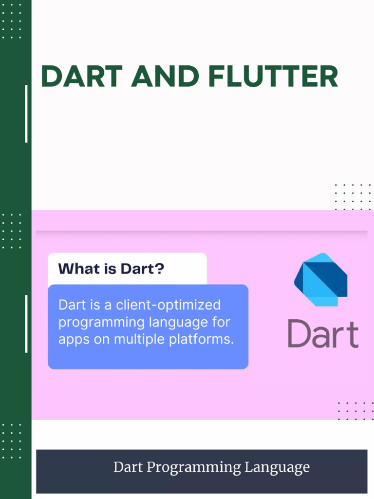 Dart-and-Flutter2 | PDF | Boolean Data Type | Data Type Dart-and-Flutter2 | PDF | Boolean Data Type | Data Type