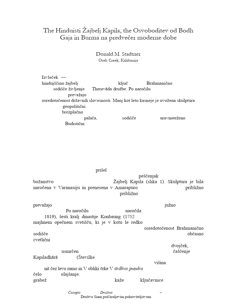 The Hindu Sage Kapila the Liberation of SL | PDF