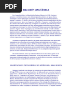 Oluteco: Lengua y Tradiciones Indígenas | PDF