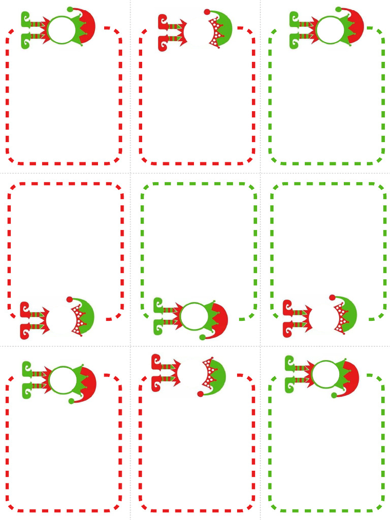 Elf Cards | PDF