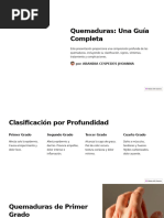 Quemaduras Faciales y Signos de Flogosis | PDF | Quemar | Inflamación