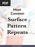 Free Guide - Understanding Pattern Repeat Types-Bspd | PDF