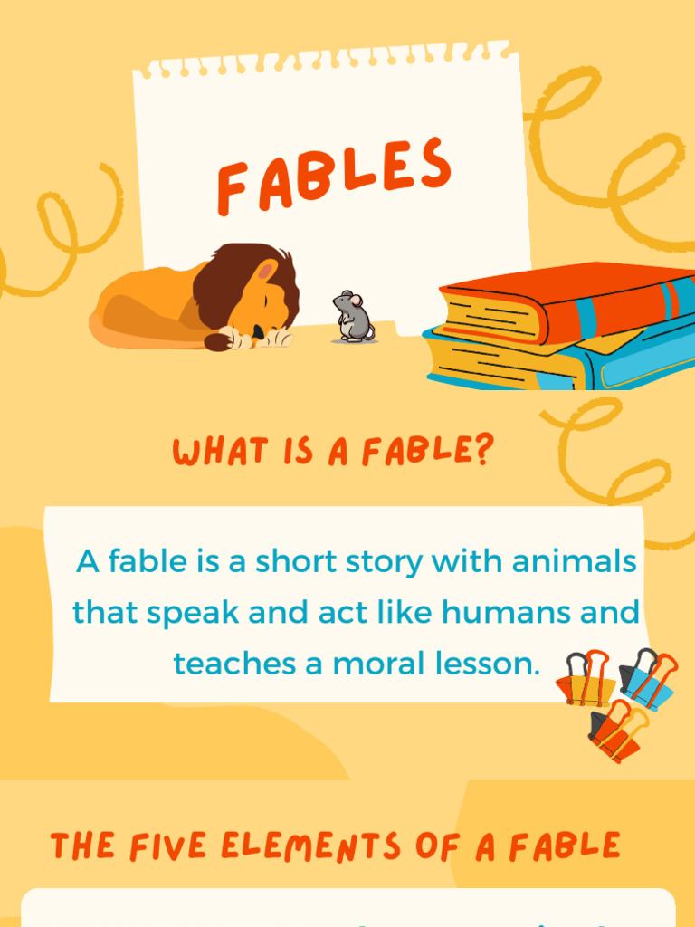 What is a fable | PDF