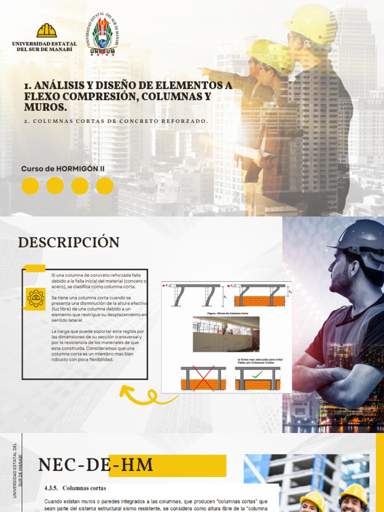 Columna Corta | PDF | Columna | Falla (geología)