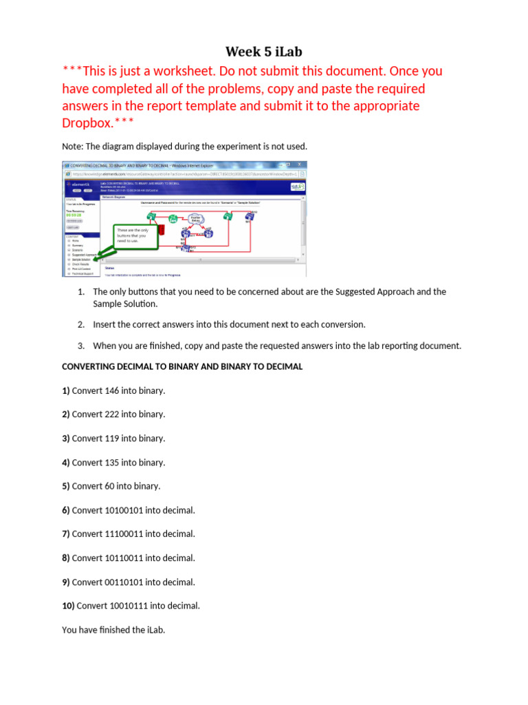 NETW202_W5_Lab_Worksheet | PDF | Computing NETW202_W5_Lab_Worksheet | PDF | Computing