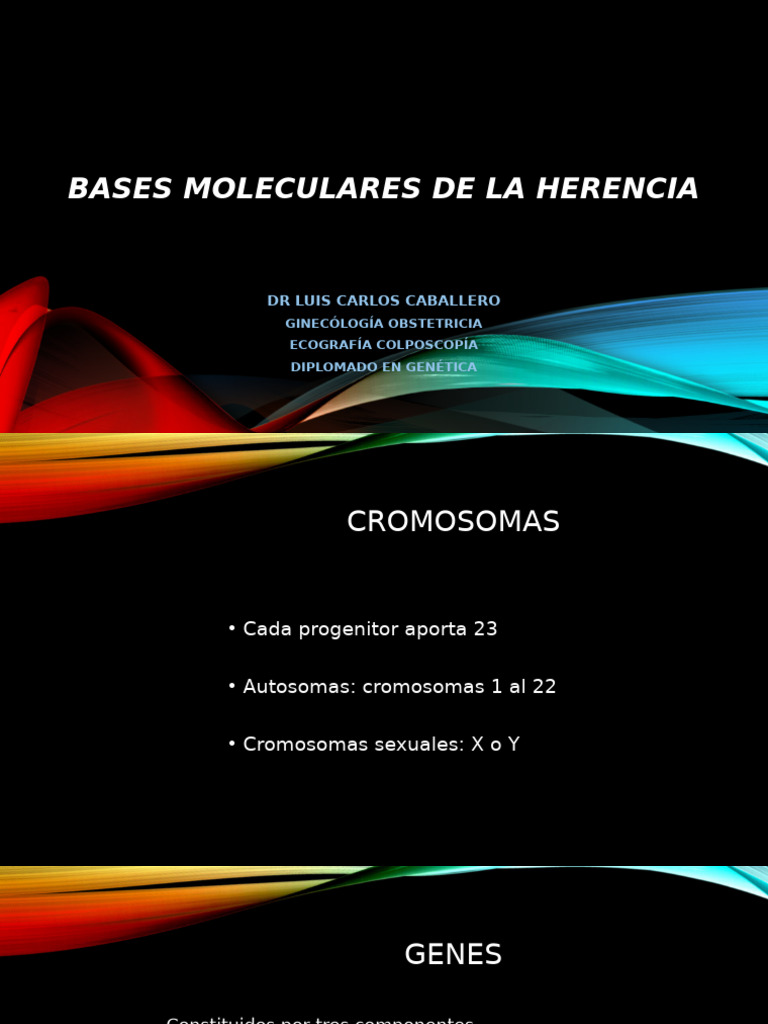 Bases Moleculares de La Herencia | PDF