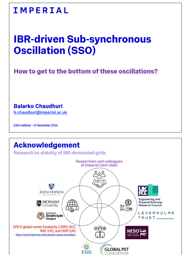 ESIG-webinar-SSO-Chaudhuri | PDF | Electric Power Transmission ...