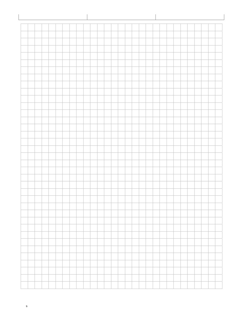 Inch Graph Paper 4 | PDF