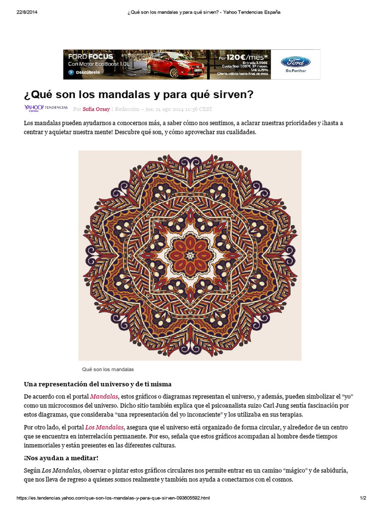 Las Mandalas: Qué Son, Beneficios Y Qué Necesitas Para Pintarlas. – BYAMJ