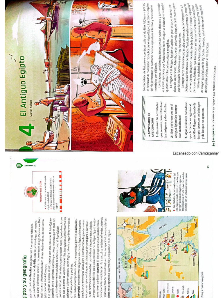 Unidad 4 Egipto | PDF