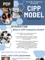 Stufflebeam 2003 The Cipp Model For Evaluation by Daniel L Stufflebeam | PDF | Evaluation ...