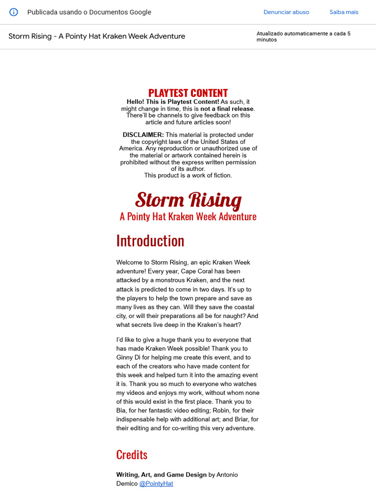 Storm Rising | PDF