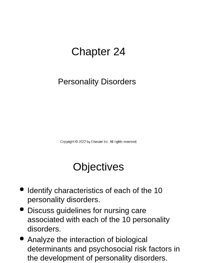 Personality Disorders | PDF | Personality Disorder | Mental Disorder