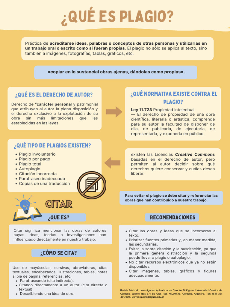 ¿Que Es El Plagio | PDF | Plagio | Autor