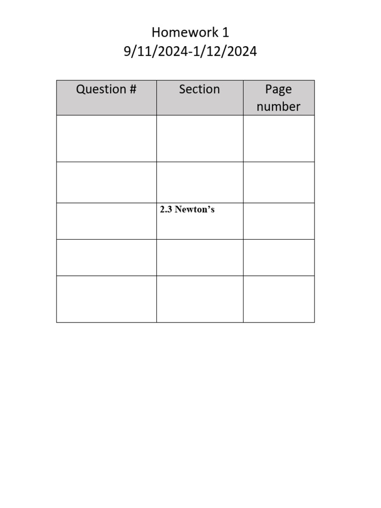 Numerical Methods Homework Guide | PDF