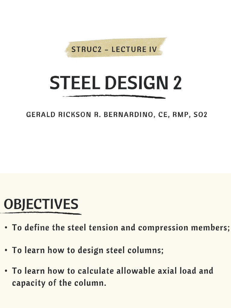 4 Steel Design2 | PDF