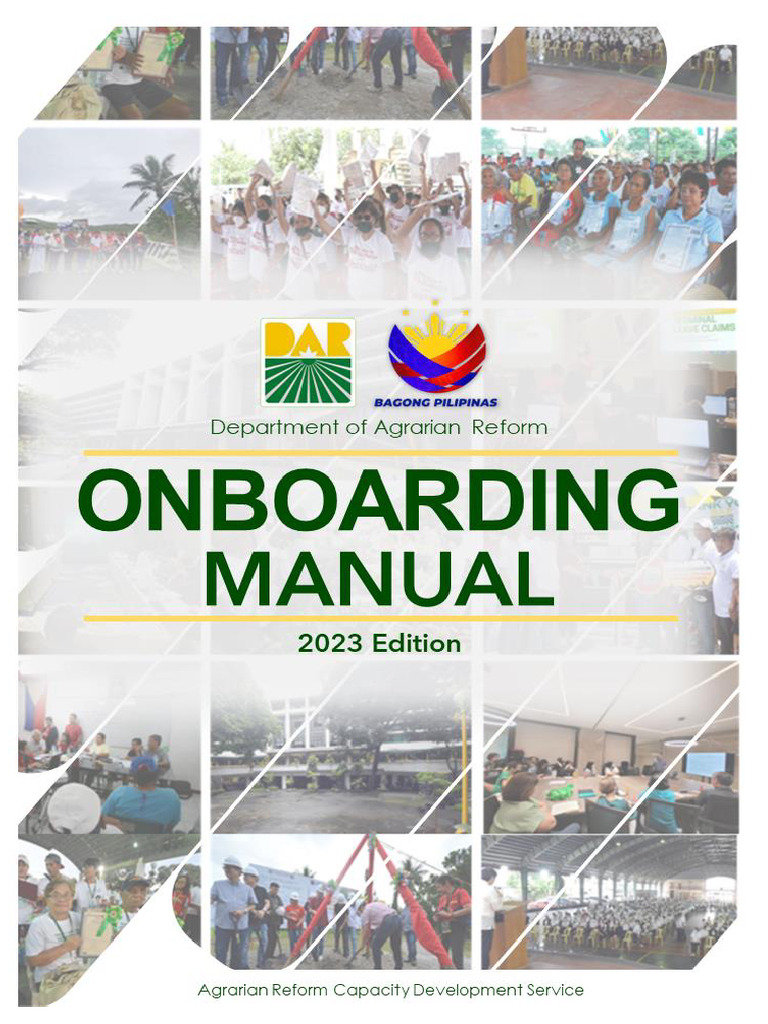 DAR Onboarding Manual 2024 | PDF | Sexual Harassment | Business