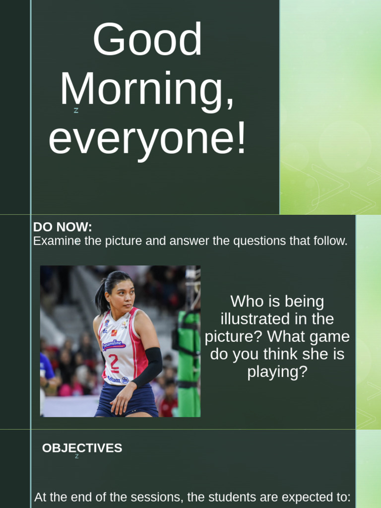 P.E_OBSERVATION (1) | PDF | Volleyball | Ball Games