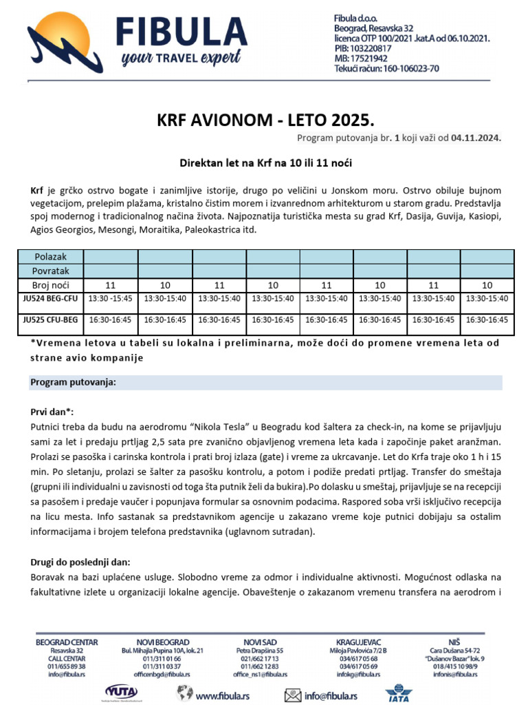 KRF Avionom Leto | PDF