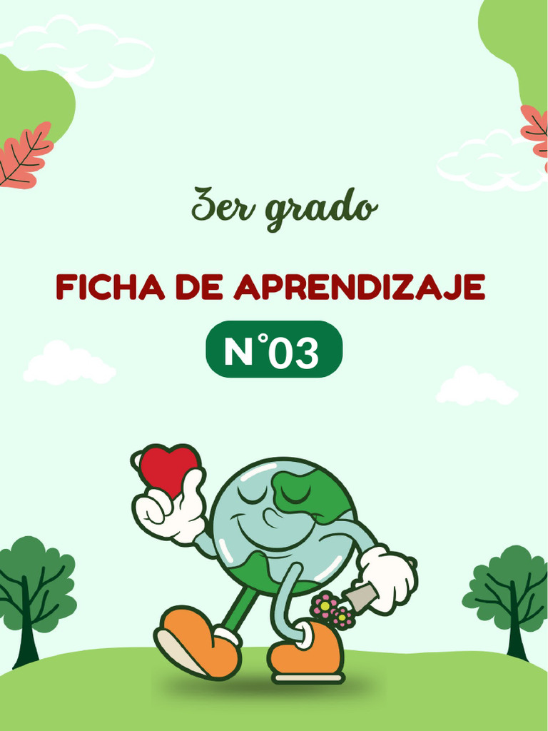 FICHA DE APRENDIZAJE N°03 - 3ER GRADO | PDF