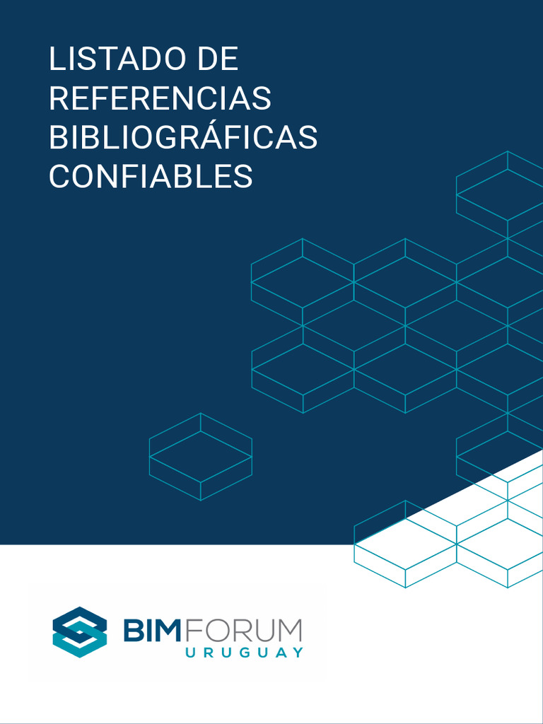 BIM Forum E Book Referencias Bibliográficas Confiables 1 | PDF | Organización internacional para ...