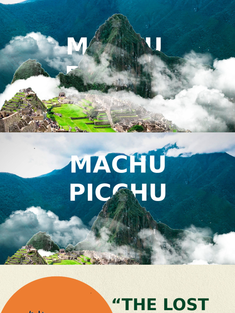Machu+Picchu+PowerPoint+Morph+Animation+Template+Green+Variant | PDF | Peru
