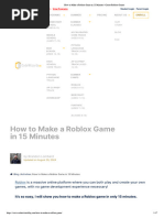 Roblox FPS Game Creation Guide | PDF | Parameter (Computer Programming ...