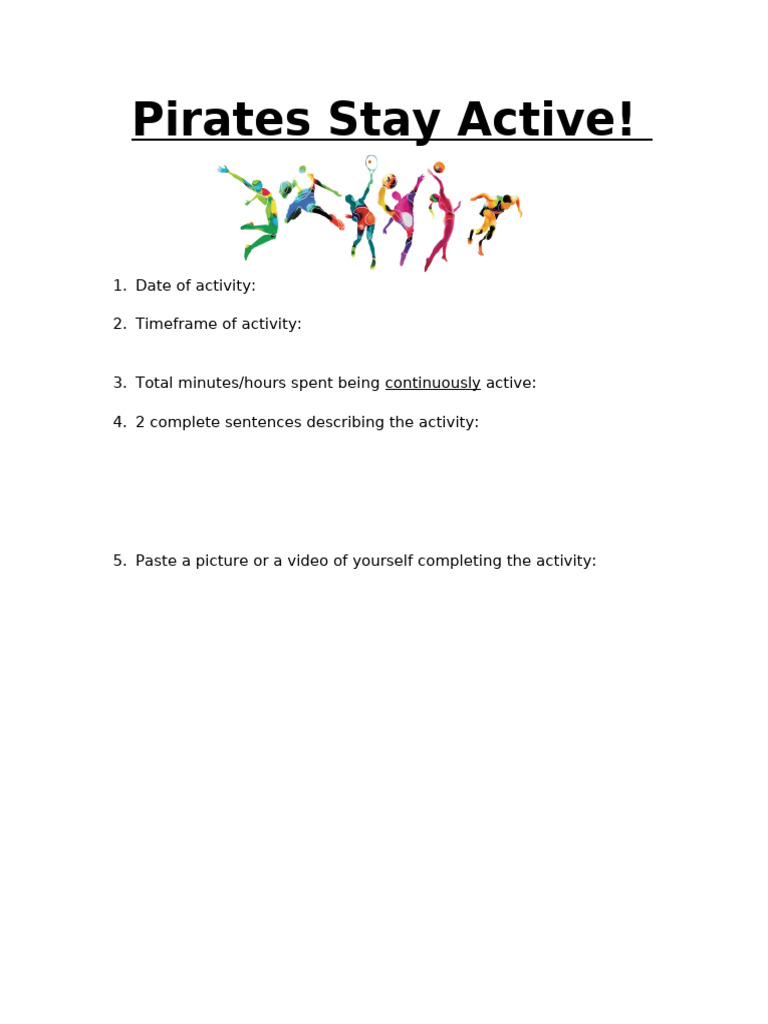 Acitivity Log | PDF