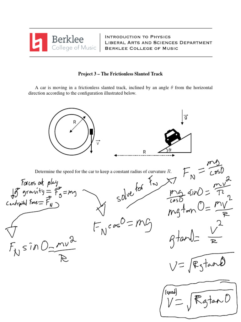 Intro Physics Project 3 | PDF