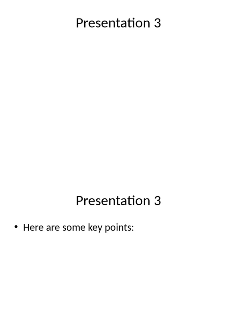 Presentation 3 | PDF