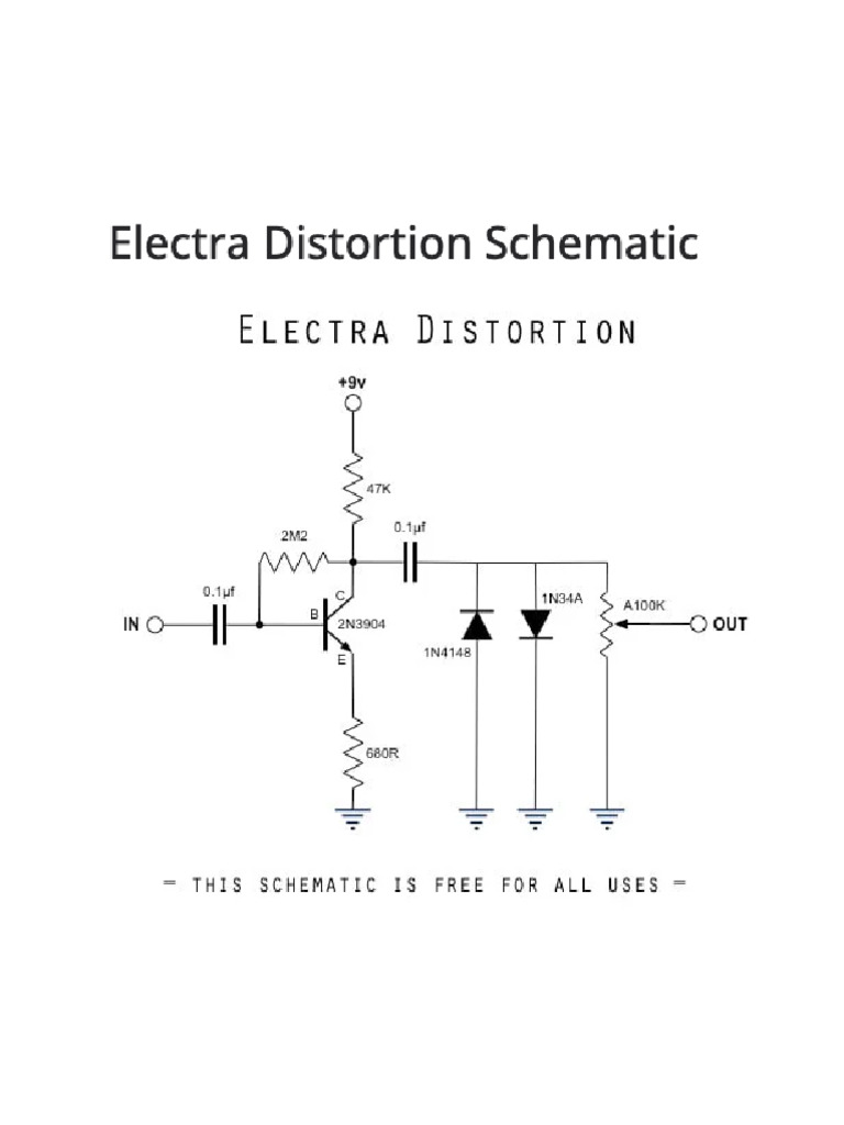 Electra Distortion Circuit | PDF