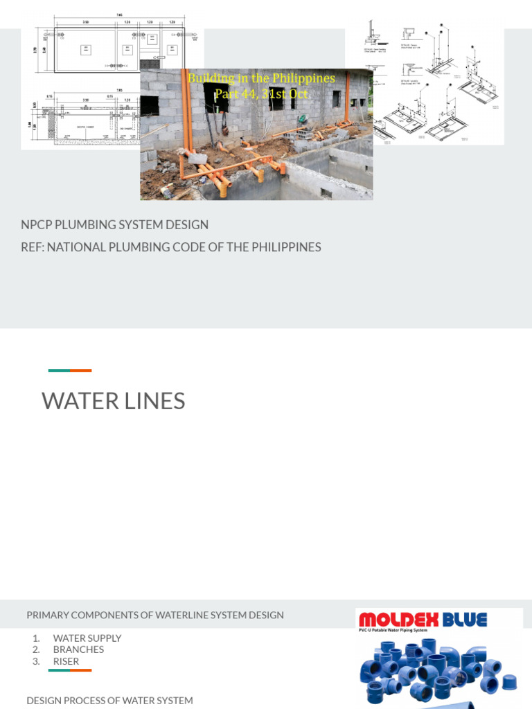 NPCP Plumbing System Design Guide | PDF