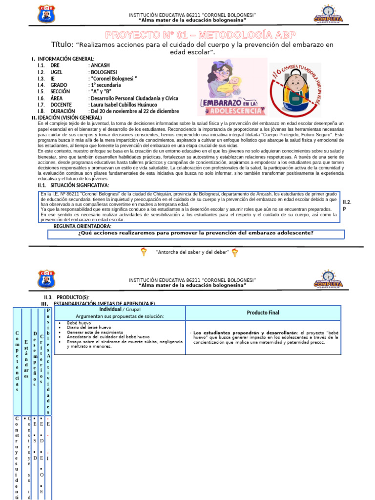 Proyecto 01 | PDF | La sexualidad humana | Sicología