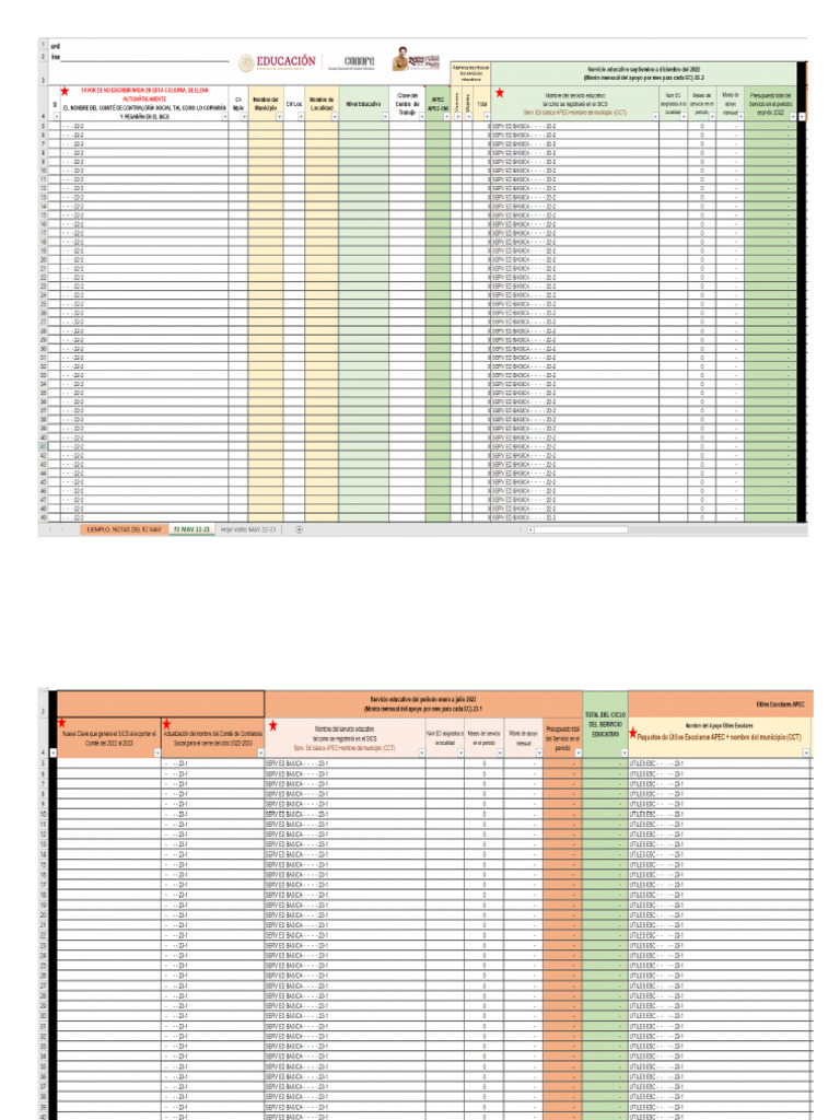 Formato 2 MAV 2022-2023 | PDF