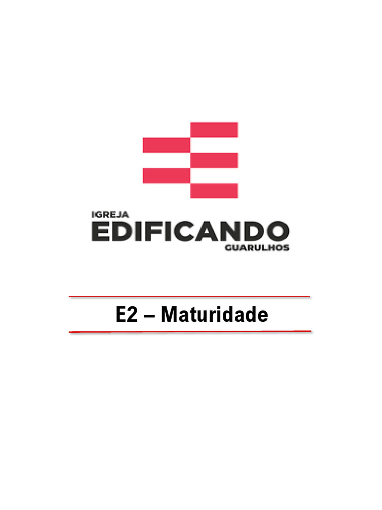 Apostila E2 Gru | PDF | Jesus | Oração